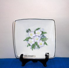 Aplica ceramica relief emailata, hand made - semnata Aimo JIE Gantofta ...