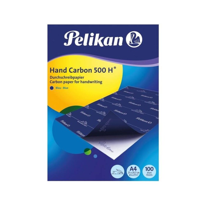 Hartie Copiativa Indigo A4 Pelikan, 100 Coli/Top, Albastru, Indigo ...