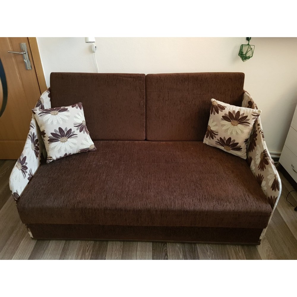 Canapea/ Pat extensibil 140x200 cu 2 fotolii | arhiva Okazii.ro