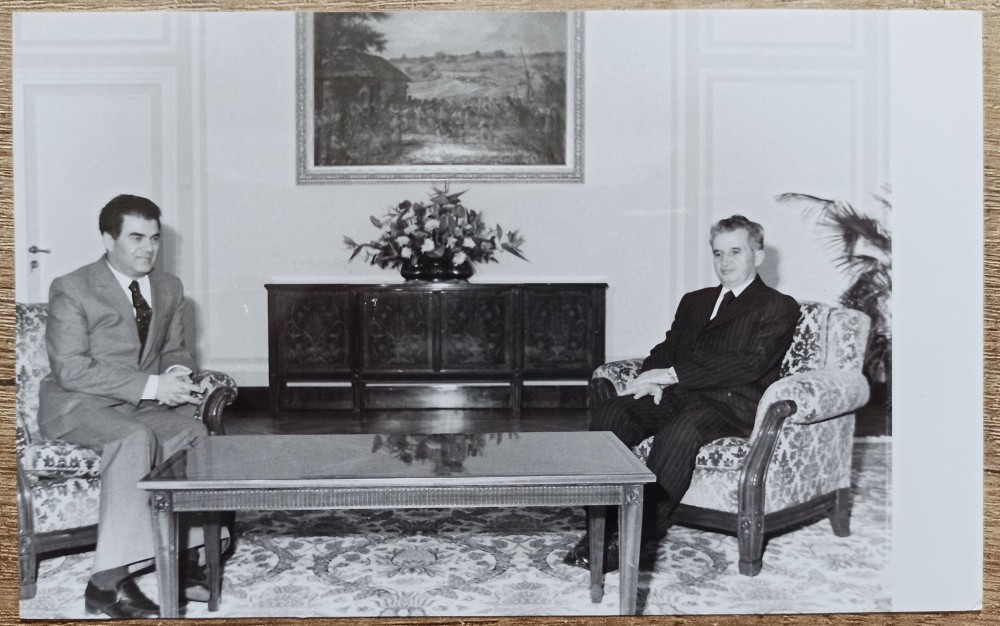 Nicolae Ceausescu in cadrul unei vizite oficiale// fotografie | arhiva ...