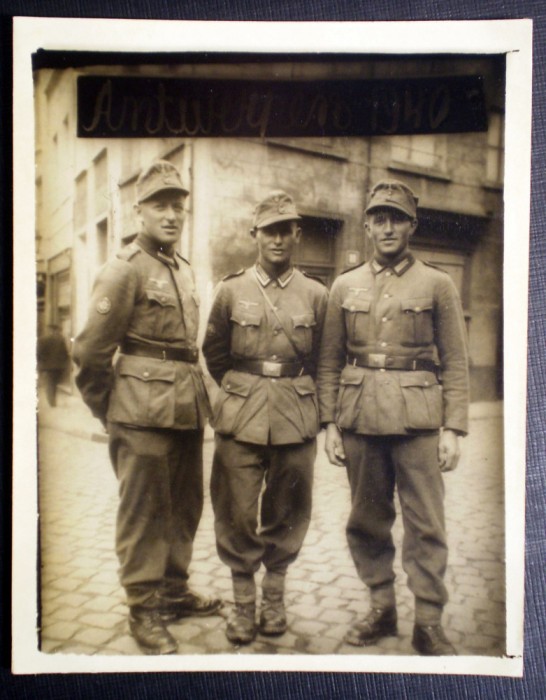 P086 FOTOGRAFIE RAZBOI MILITARI GERMANI WWII ALPENKORPS Gebirgsjäger 9 ...