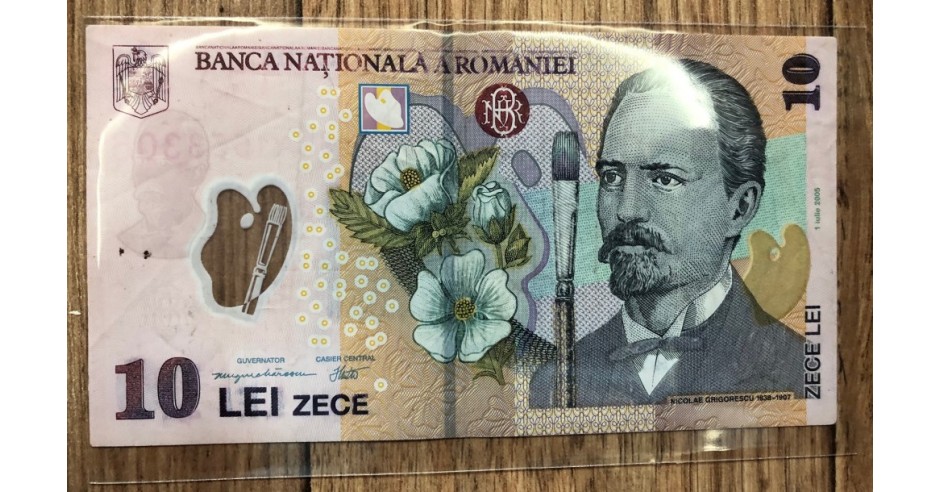 bancnota 10 LEI 2005, circulata | arhiva Okazii.ro