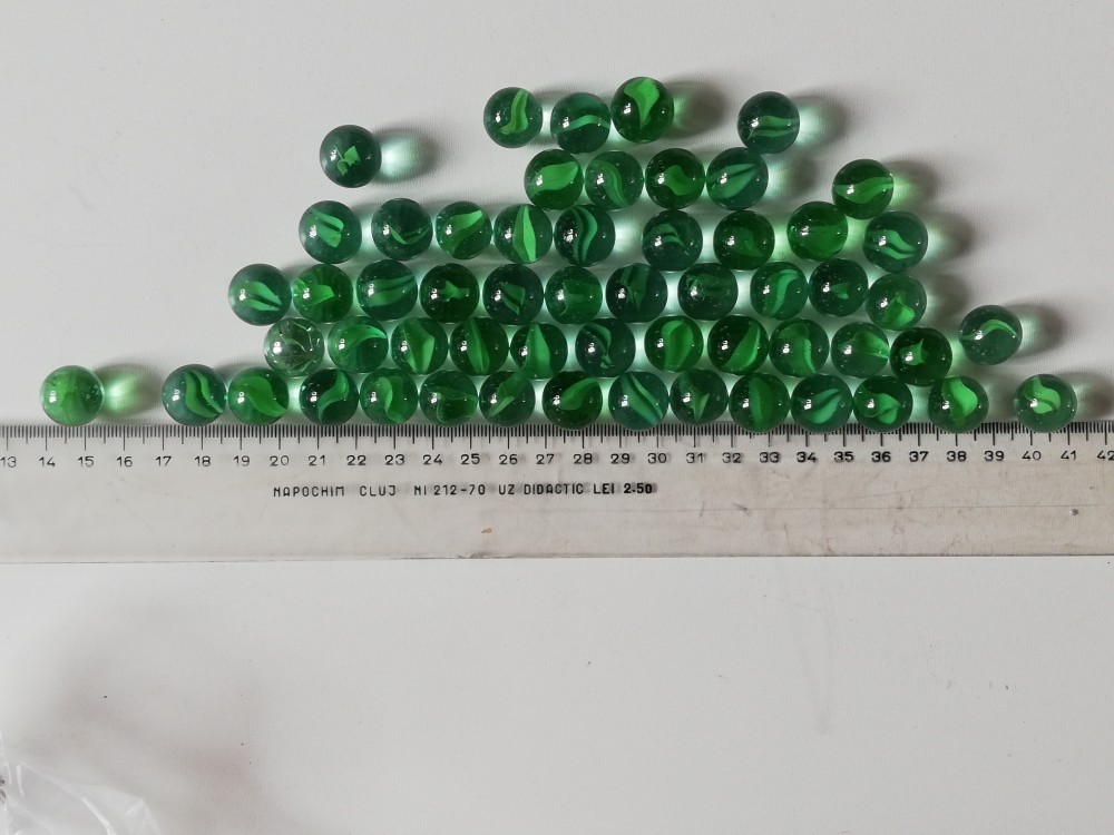 LOT BILE STICLA SAH CHINEZESC / DECOR ...50 BUCATI.. | arhiva Okazii.ro