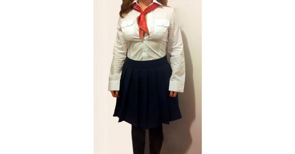 Uniforma de Pionier pentru fata/dama S Noua ! | arhiva Okazii.ro