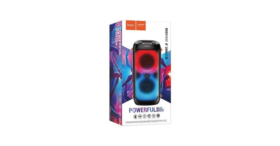Boxa portabilă HOCO BS53 Boxa outdoor BT 5.1,cu microfon, Karaoke, 2200mAh, TF Card, USB, AUX si ...