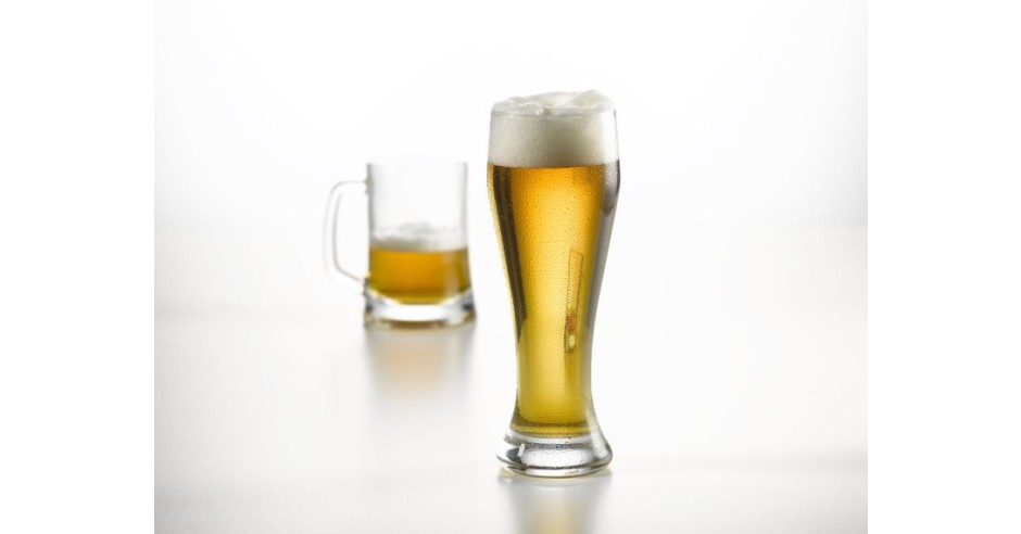 Pahar bere 400ml Weizenbeer and Pils | arhiva Okazii.ro