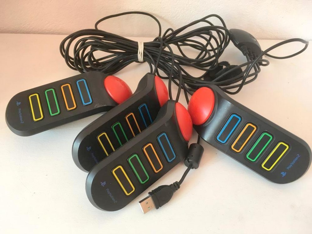 * Set 4 Buzz Controller - PlayStation PS2 PS3 | arhiva Okazii.ro