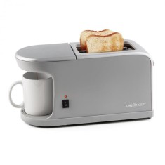 OneConcept QUICKIE 2-in-1, toaster dublu, mini-filtru de cafea ...