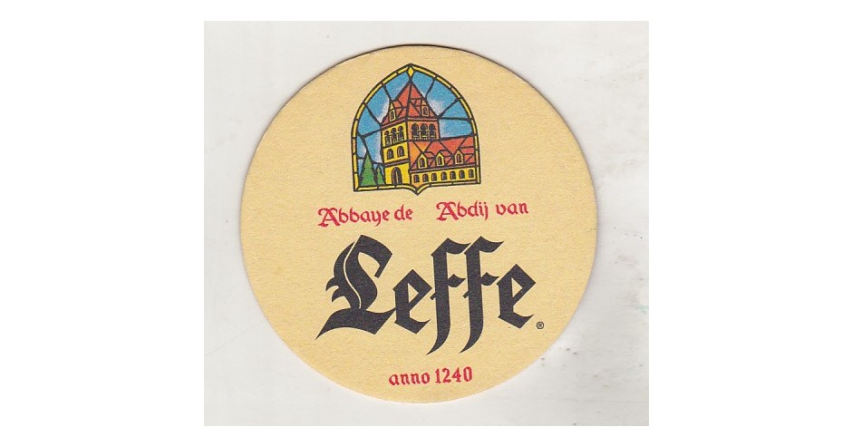 Bnk div Suport de carton pentru halba/pahar bere - coaster - Leffe ...
