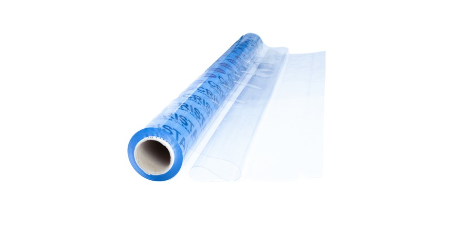 Folie Terasa Cristal Flex 0,8mm, 2 m x 10 m, Folie Transparenta din PVC ...