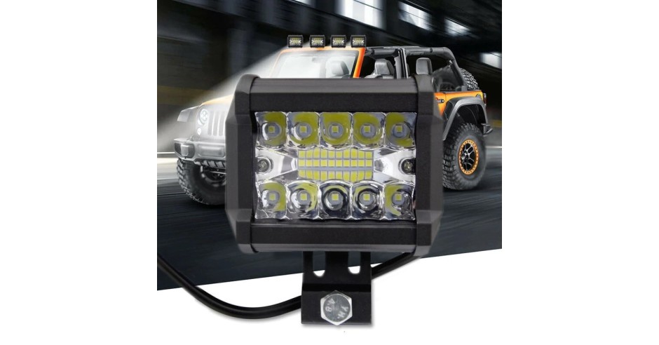 Proiector LED EPISTAR 60W, auto offroad, 10-30V DC, unghi 60 grade ...