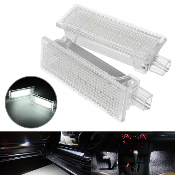Set Lampi Led Portiere Si Interior Bmw Z4 E89 2009-2011 Lumina Alba ...