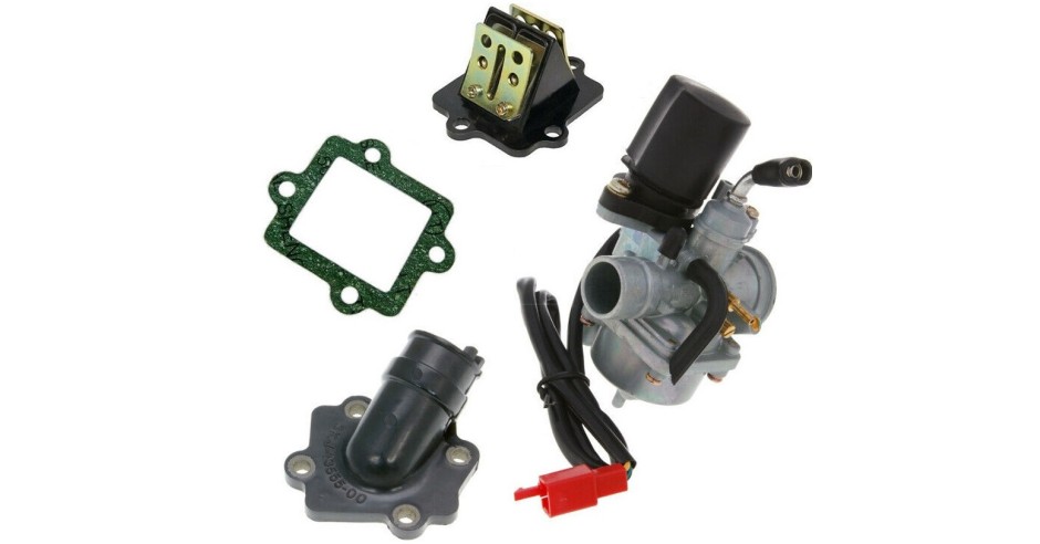 Carburator + Gat + Muzicuta Scuter Simson 49cc 50cc, TMMP | Okazii.ro