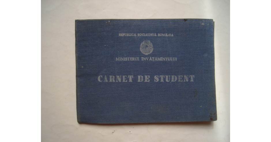 Carnet de student RSR, istorie-geografie, 1967 | Okazii.ro