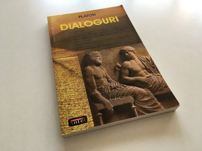 PLATON- DIALOGURI: CRITON/ HIPPIAS MINOR/ LACHES/ CHARMIDES/ APOLOGIA ...