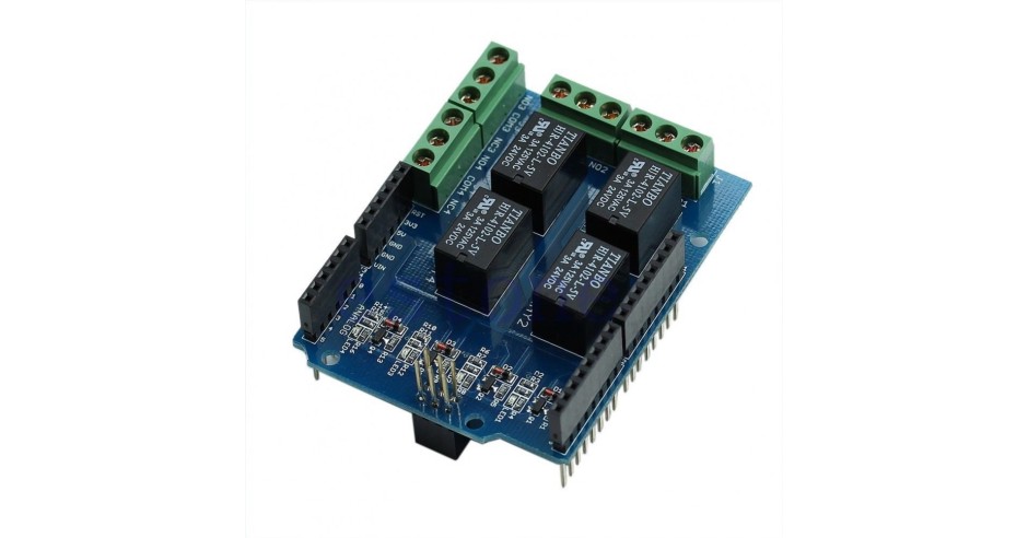 Modul placa expansiune 4 relee pentru arduino | Okazii.ro