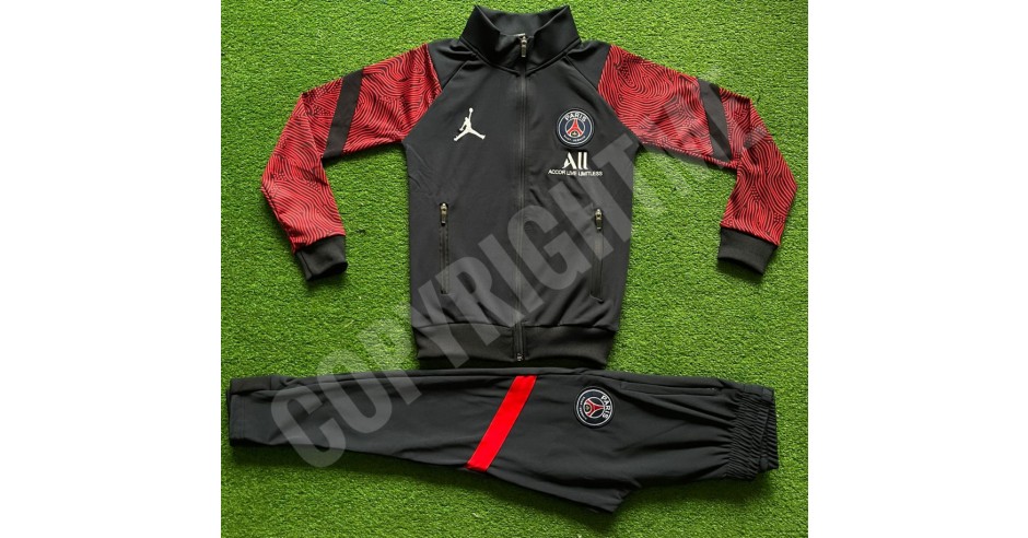 Trening cu pantaloni conici pentru copii PSG JORDAN model nou 2021-2022 ...