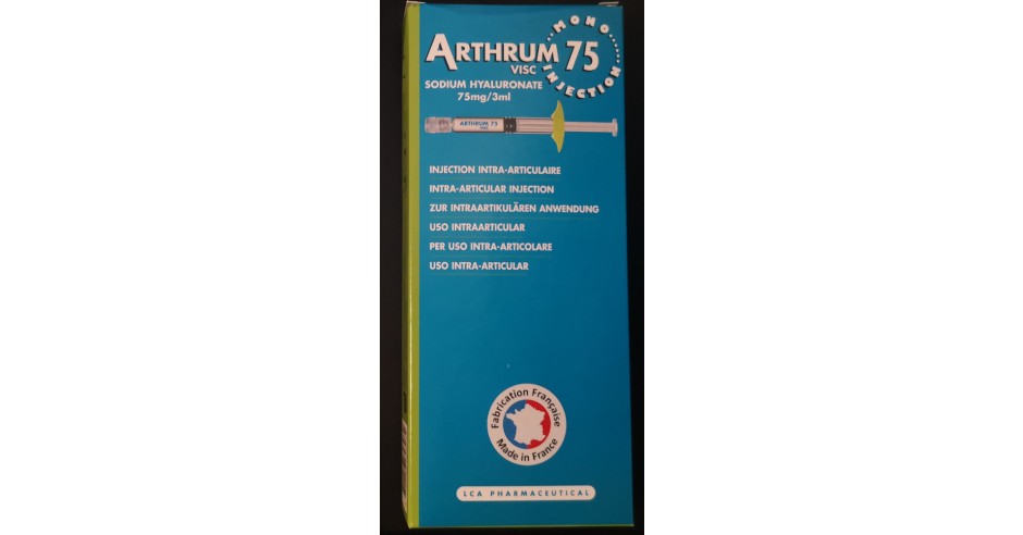 Arthrum 75 MONO INJECTION pentru gonartroza | arhiva Okazii.ro