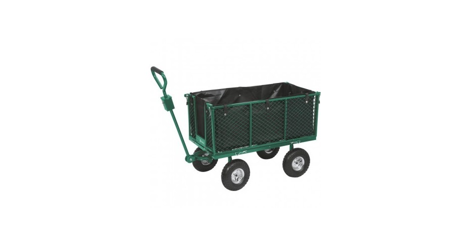 Carucior pentru gradina, roti gonflabile, max 300 kg, 200 l, 85 x 50 x ...