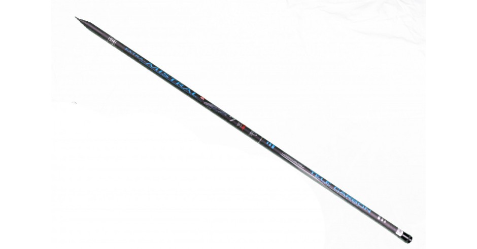 Undita (Varga) fibra de carbon MISTRAL DIAMANT ALB 5 metri, Telescopica ...