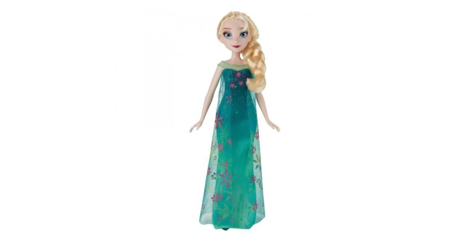 Jucarie Papusa Printesa Elsa Frozen in rochie de vara B5165 Mattel ...