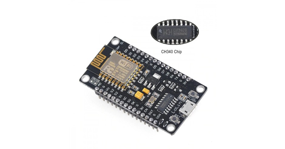 Placa dezvoltare WiFi NodeMCU v3 CH340 cu ESP8266 / Modul Arduino (n ...
