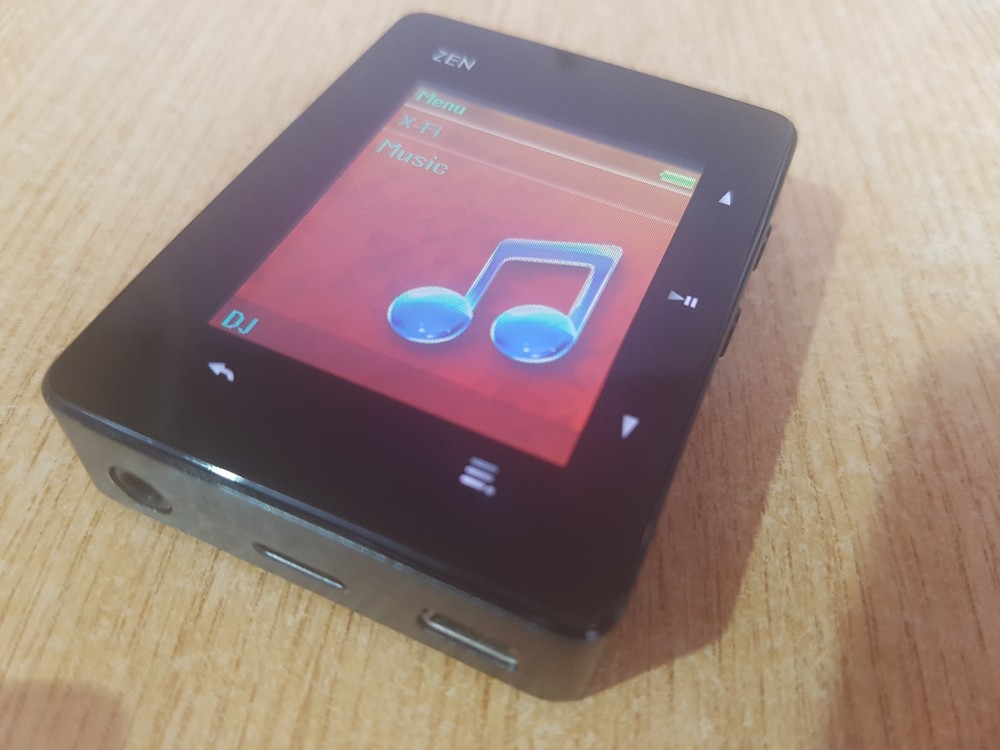 SUPER MP4 CREATIVE ZEN X-FI 3 CU 16 GB,BLUETOOTH,SLOT DE CARD,FLAC ...