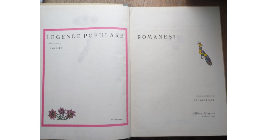 Legende populare romanesti - Ilustrate de Val Munteanu, 1991 | arhiva ...