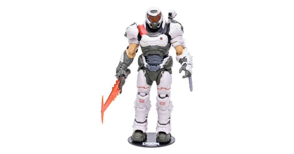 Doom Eternal Action Figure Doom Slayer (White Armor) 18 cm | arhiva ...