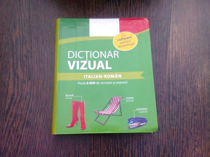 DICTIONAR VIZUAL ITALIAN - ROMAN , IONUT SIMIONESCU | arhiva Okazii.ro