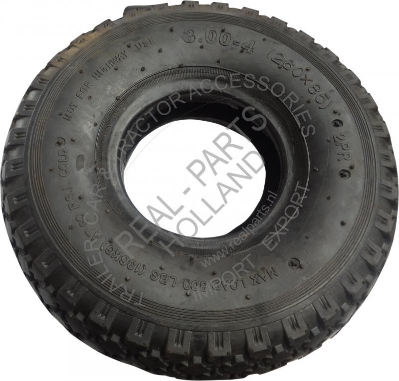 Anvelopa pentru protap remorca auto 3.00-4 260X85MM, sarcina maxima ...