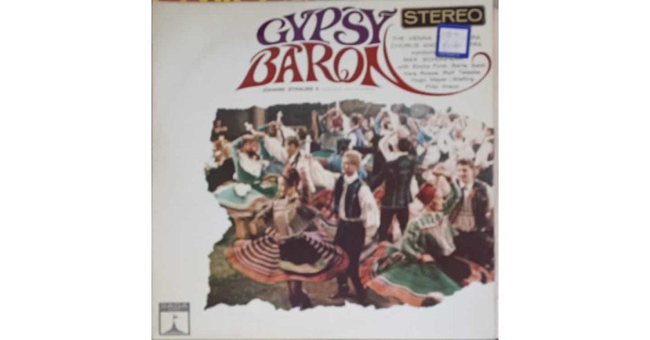 Disc vinil, LP. The Gypsy Baron-Johann Strauss II - Max Schönherr ...