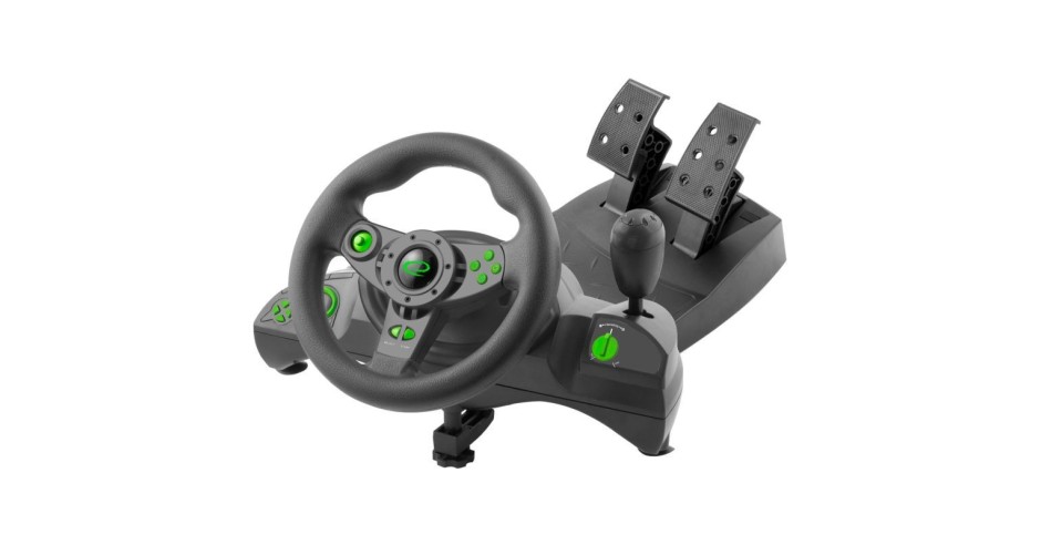 Volan Gaming cu pedale, PC PS3, NITRO, maneta, USB, Direct X X-INPUT ...