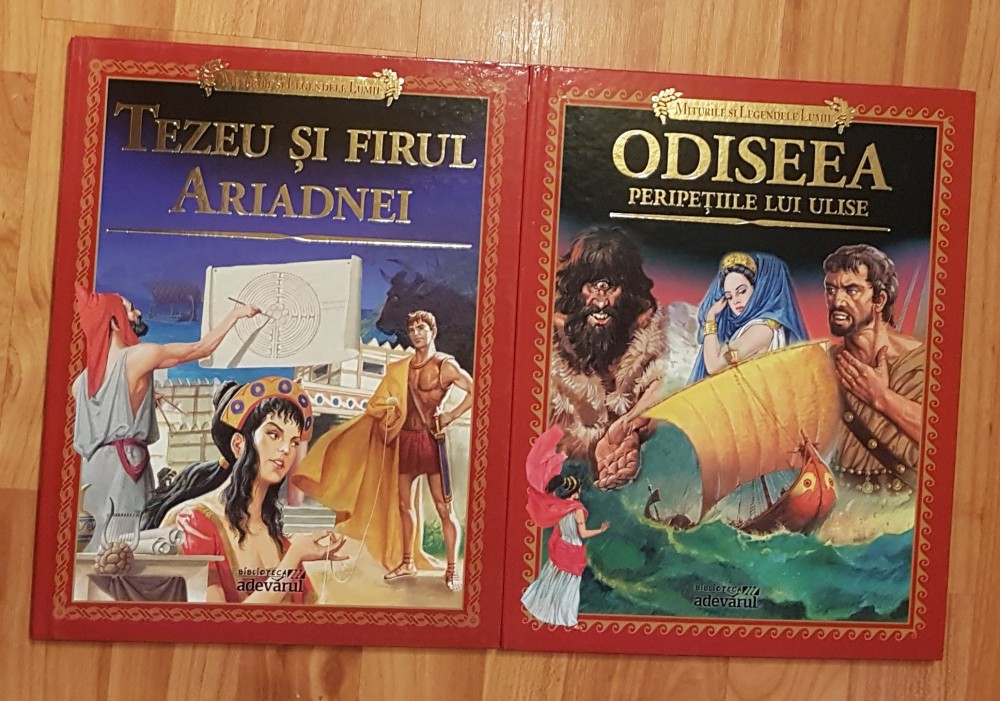 Set 2 carti din Colectia Miturile si legendele lumii, Adevarul | arhiva Okazii.ro