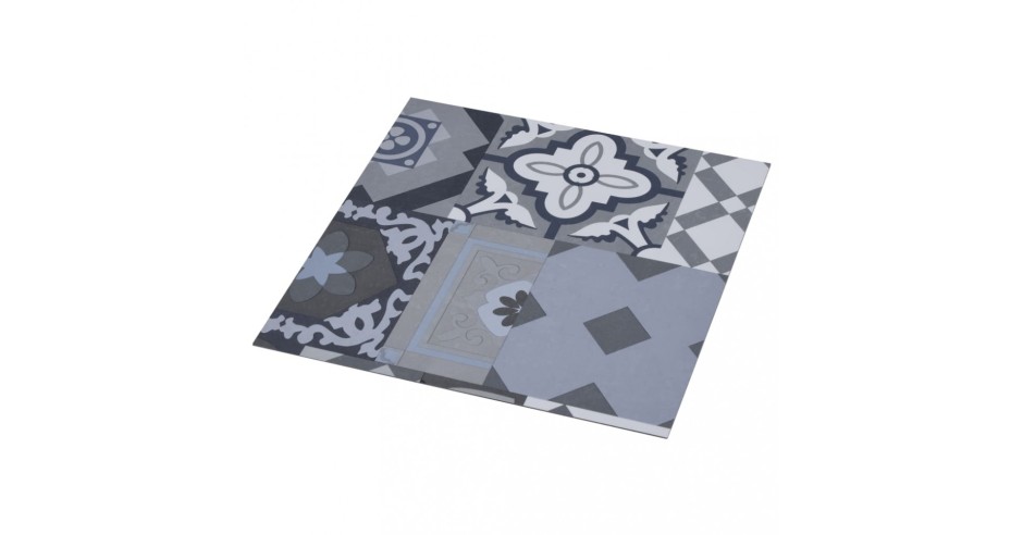 Placi de pardoseala autoadezive, model colorat, 5,11 m?, PVC | arhiva ...