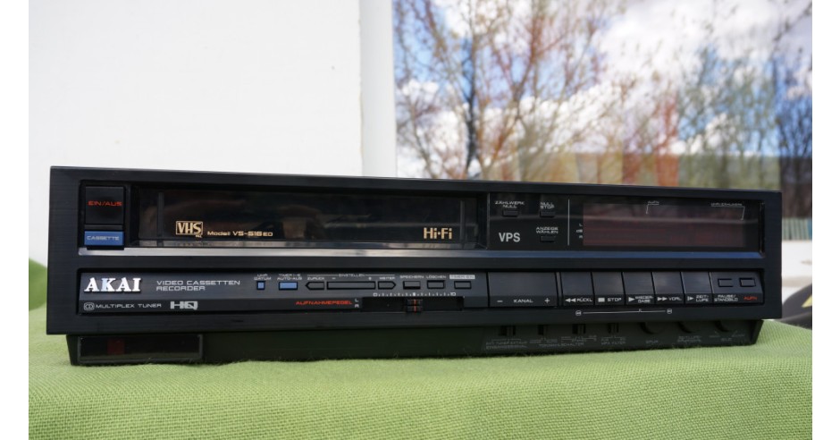 Video recorder VHS vintage AKAI VS-516 Stereo Hi-Fi | arhiva Okazii.ro