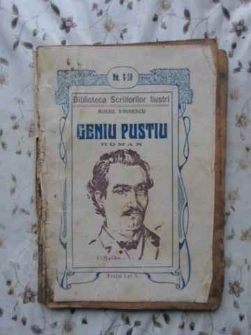 GENIU PUSTIU CU ILUSTRATII ORIGINALE IN TEXT DE PICTORII I. COMANESCU ...