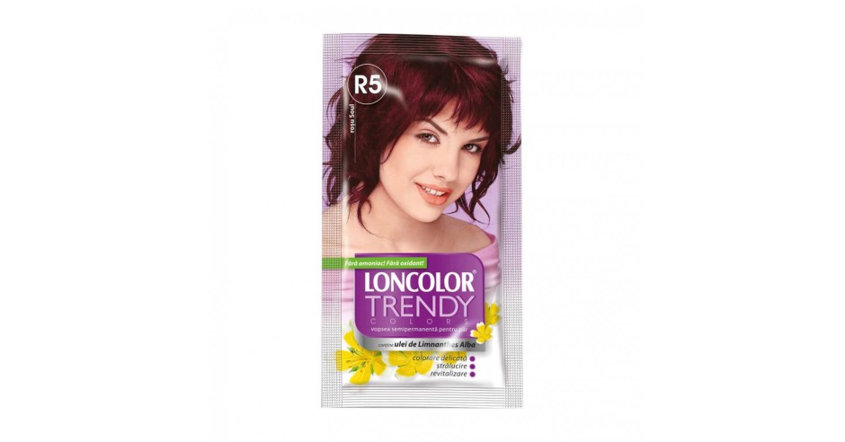 Vopsea de Par Semipermaneta LONCOLOR Trendy Colors, Soul Red R5, 50 ml ...