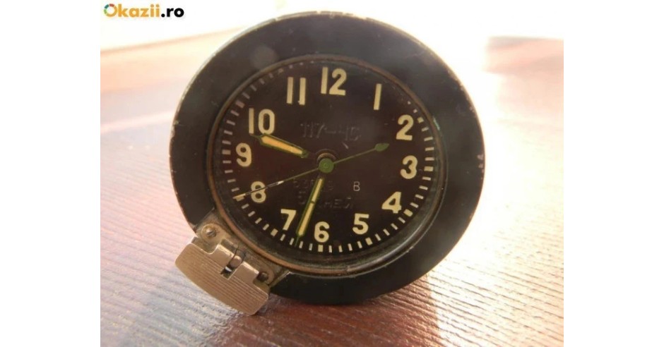 CEAS MECANIC MILITAR , DE BORD ,RUSESC WW , PENTRU TANC, MODEL CEAS ...