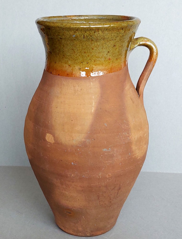 Ulcica de lut ars, ulcea ceramica traditionala romaneasca vechime 70 ...