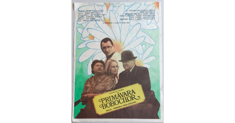 Primavara bobocilor - Afis film romanesc, cinema Romaniafilm 1985 ...