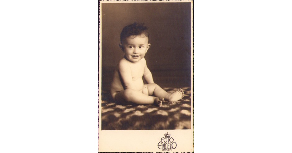 HST P1040 Poză copil studio Angelo Brașov România interbelică | Okazii.ro