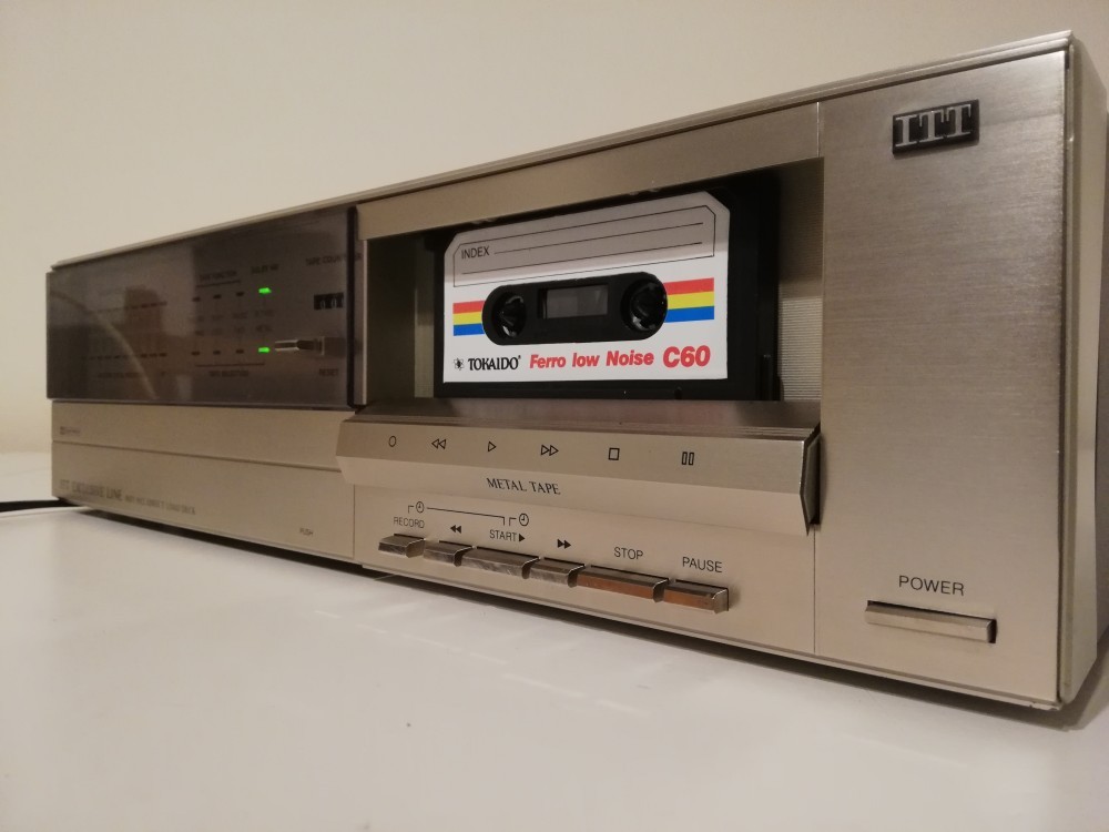 Stereo Cassette Deck ITT model HiFi-9021 - Vintage/Japan/RAR | Okazii.ro
