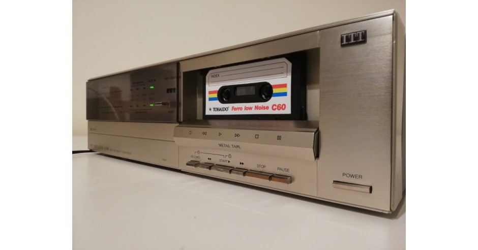 Stereo Cassette Deck ITT model HiFi-9021 - Vintage/Japan/RAR | Okazii.ro