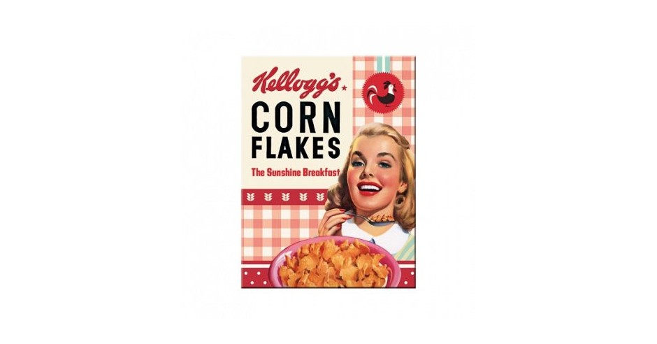 Magnet - Kellogg's Girl Corn Flakes Collage | arhiva Okazii.ro