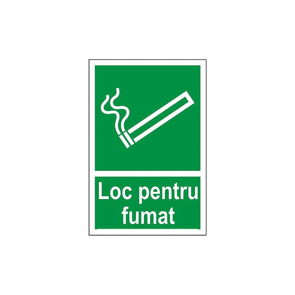 Indicator cu Semnul Loc pentru fumat Best View | arhiva Okazii.ro