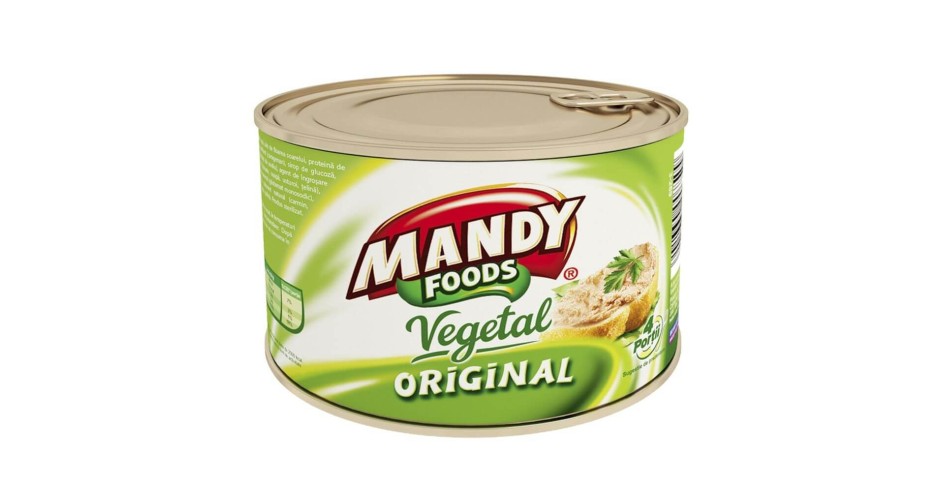 Pasta Vegetala Mandy, 200 g, Pasta Tartinabila Vegetala Mandy, Pasta ...