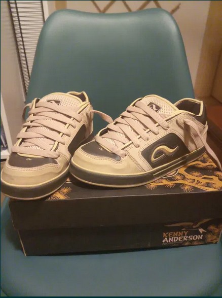 Adidasi skate ADIO Kenny Anderson v.2 piele naturala, din SUA, tenisi ...