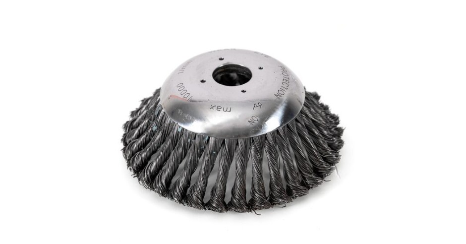 Perie sarma, tip cupa, cu toroane, pentru motocoasa/trimmer, Micul ...