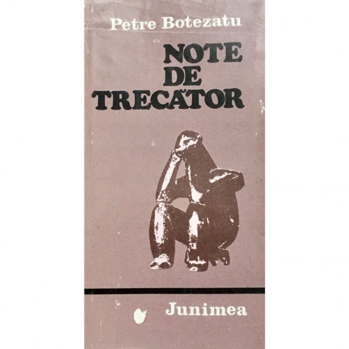 Carte Petre Botezatu - Note De Trecator | Okazii.ro
